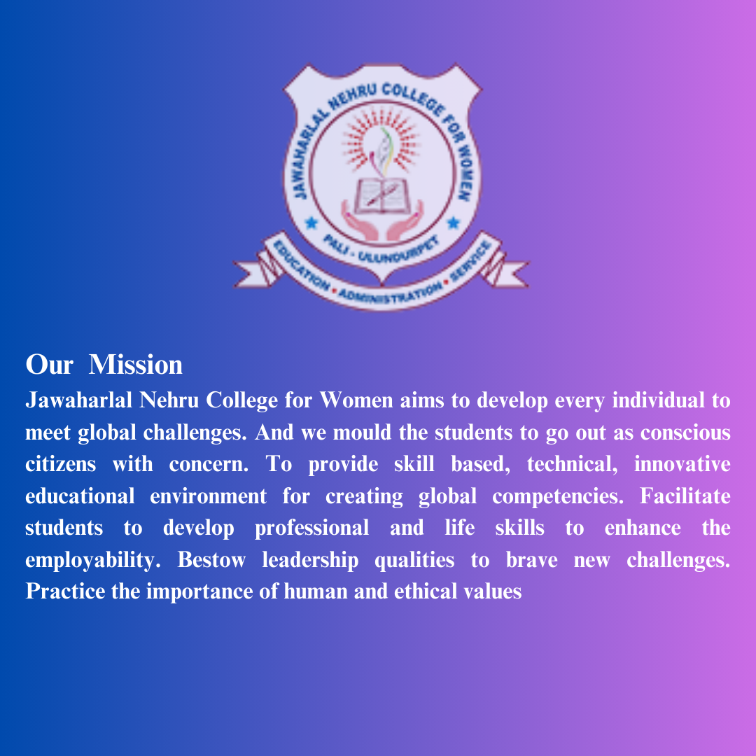 JNCW-Jawaharlal Nehru College For Women